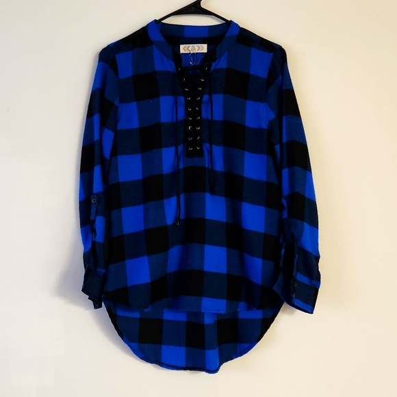 Pink Rose | Tops | Checkerboard Tunic | Poshmark